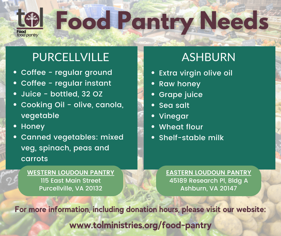 Food Pantry - Tree of Life